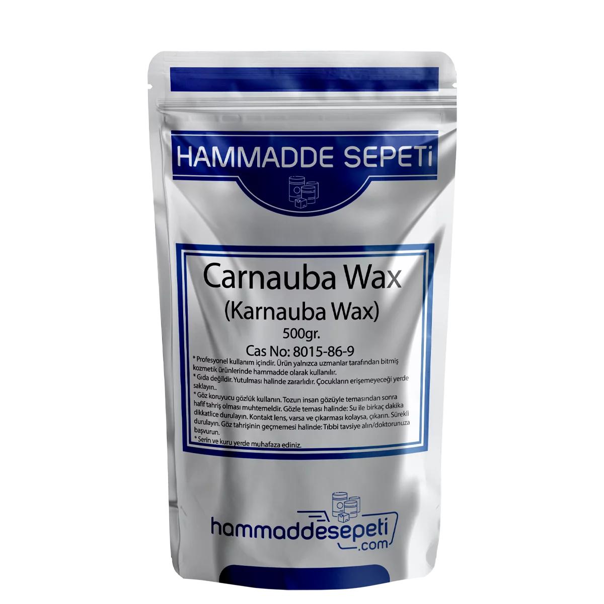 Carnauba Wax (Karnauba Wax) | Carnauba Wax 500gr Fiyatı| Hammaddesepeti