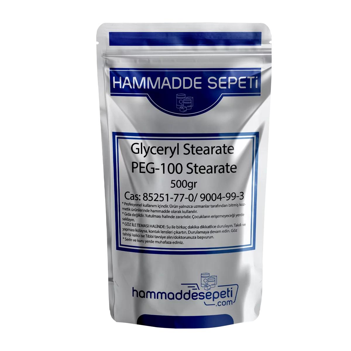 Glyceryl Stearate PEG-100 | Glyceryl Stearate PEG-100 500gr Fiyatı | Hammaddesepeti