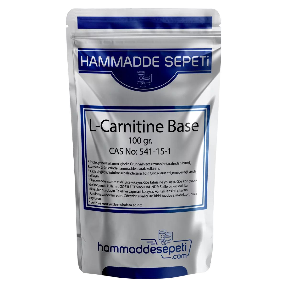 L-Carnitine Base | L-Carnitine Base 100gr Fiyatı | Hammaddesepeti