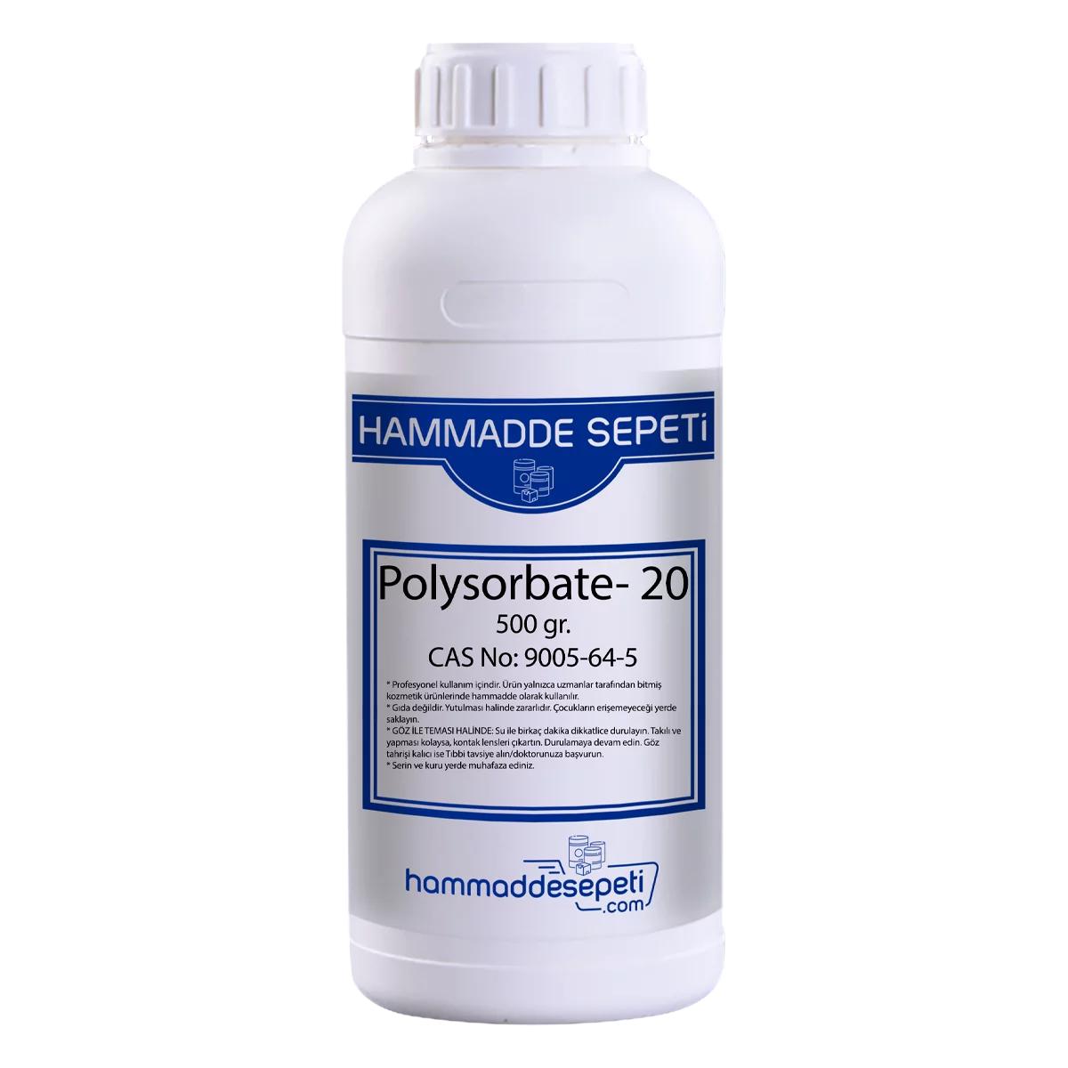Polysorbate 20 | Polysorbate 20 500gr Fiyatı | Hammaddesepeti